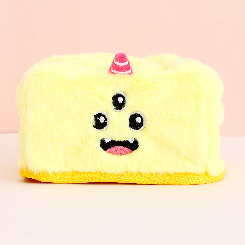 Little Monster Series CASPAR Plush Tissue Box Cover (Yellow) – Kawaii Store